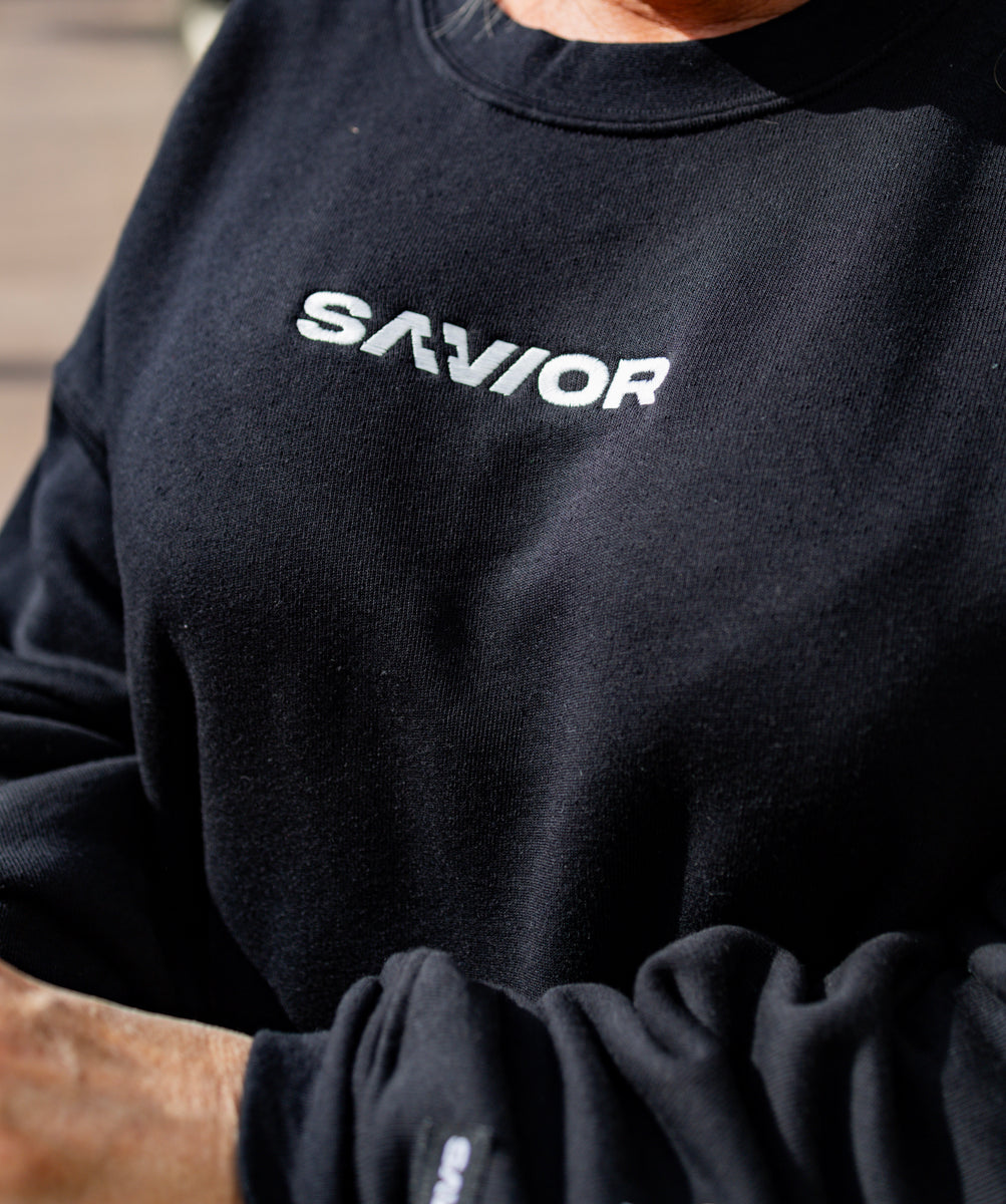 SAVIOR Embroidered Sweatshirt – The Savior Brand